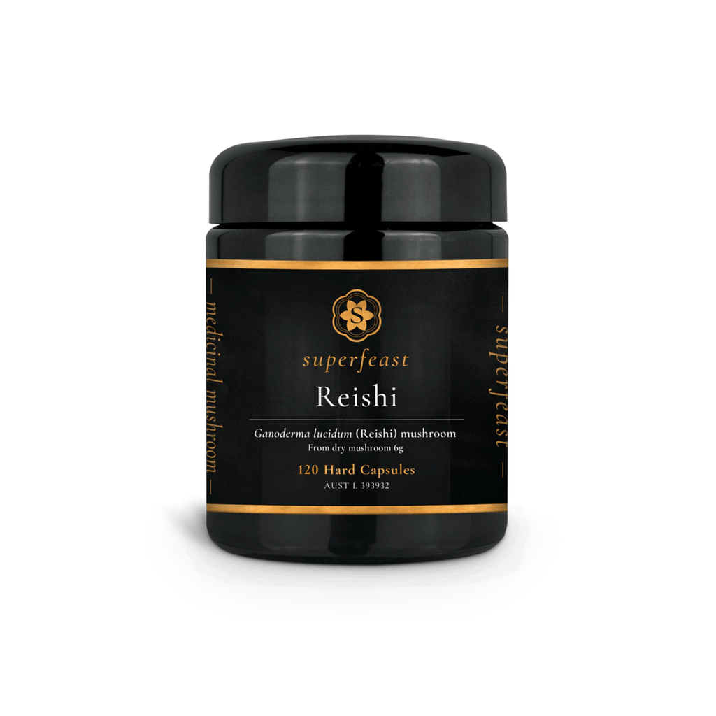 Superfeast | Reishi Capsules | Cruelty Free Vitamins & Supplements