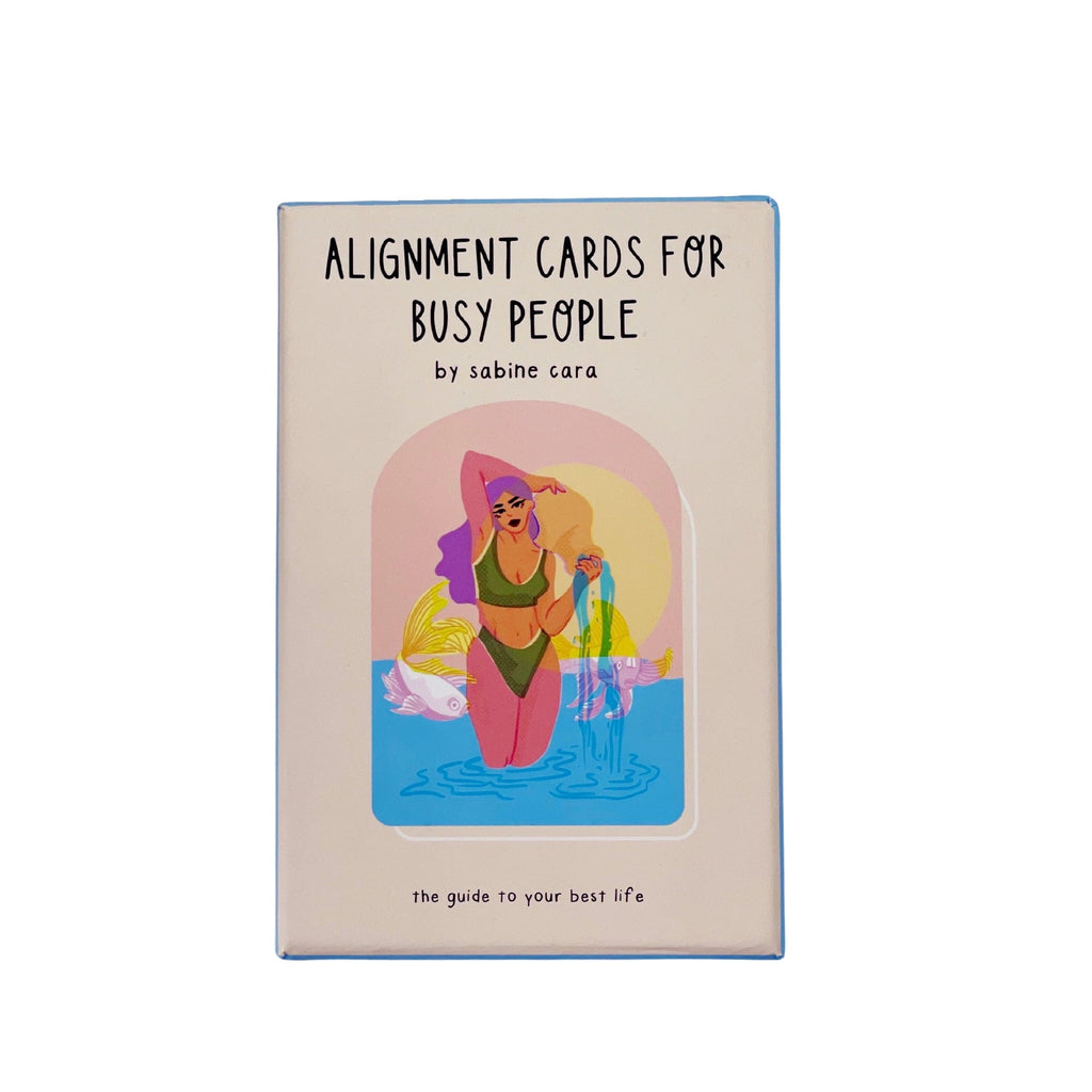 Sabine Cara | Alignment Cards For Busy People | Cruelty Free Beauty